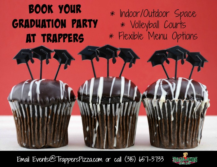 Grad party Flyer TRAPPERS 700 - Trapper's Pizza Pub