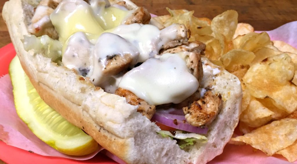 Chicken Spiedie - Trapper's Pizza Pub